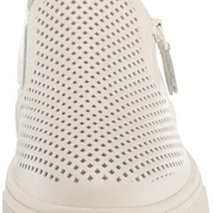 Propét Womens Kate Sneaker, White, 7.5 Wide US