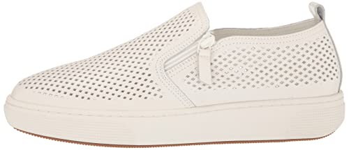 Propét Womens Kate Sneaker,White,9.5 Wide US