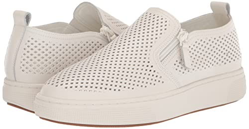 Propét Womens Kate Sneaker,White,9.5 Wide US