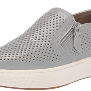 Propét Womens Kate Sneaker, Grey, 7.5 Wide US