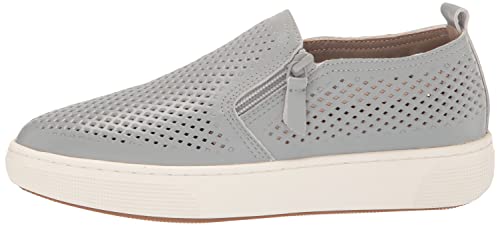 Propét Womens Kate Sneaker, Grey, 7.5 Wide US