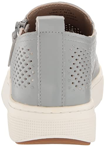 Propét Womens Kate Sneaker, Grey, 7.5 Wide US