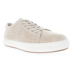 Propét Men's Kenji Suede Sneaker, Sand, 8 Wide US