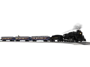 the polar express lionchief set w/bluetooth 5.0 & disappearing hobo car o gauge, (2123130)