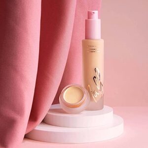 Mally Beauty Stress Less Performance Foundation - Medium - Buildable Medium to Full Coverage - Lightweight Foundation Liquid - Niacinamide Brightens and Hydrates Skin - Satin Finish