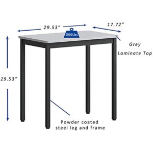 Lorell Utility Table, Grey,Grey