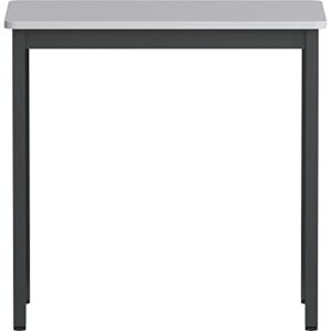 Lorell Utility Table, Grey,Grey