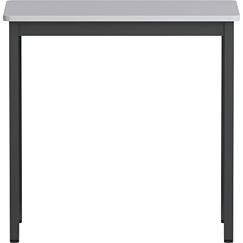 Lorell Utility Table, Grey,Grey