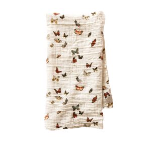 CLEMENTINE KIDS Muslin Infant Swaddles (Butterfly Swarm)