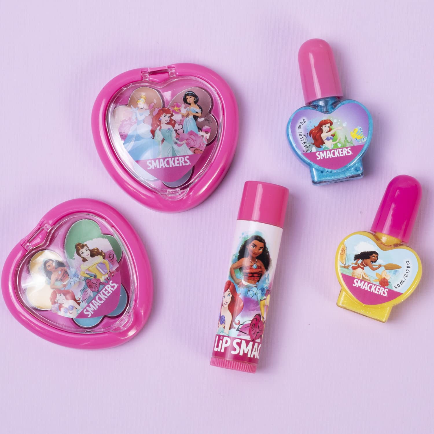 Lip Smacker Disney Princess Pouch Makeup Set And Bag For Girls