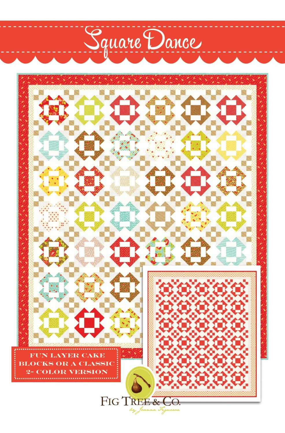 Fig Tree Quilts Square Dance Pattern, None