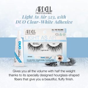 ARDELL Light As Air 523, plus a Bonus DUO Adhesive, 1g Clear