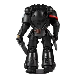 McFarlane TM10936 Warhammer 40000 7in Wave 4-Raven Guard Veteran Sergeant-Collectible Figure, Multicolour