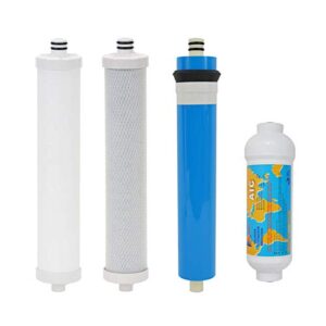 replacement filter set with membrane for culligan ac-30 reverse osmosis system