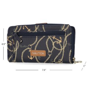 Nautica Women's Clutch, Anchor Aweigh