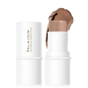 yeweian contour stick, face concealer stick, bronzer facial repair 3d wonder stick face body shading stick cream（04 contour）