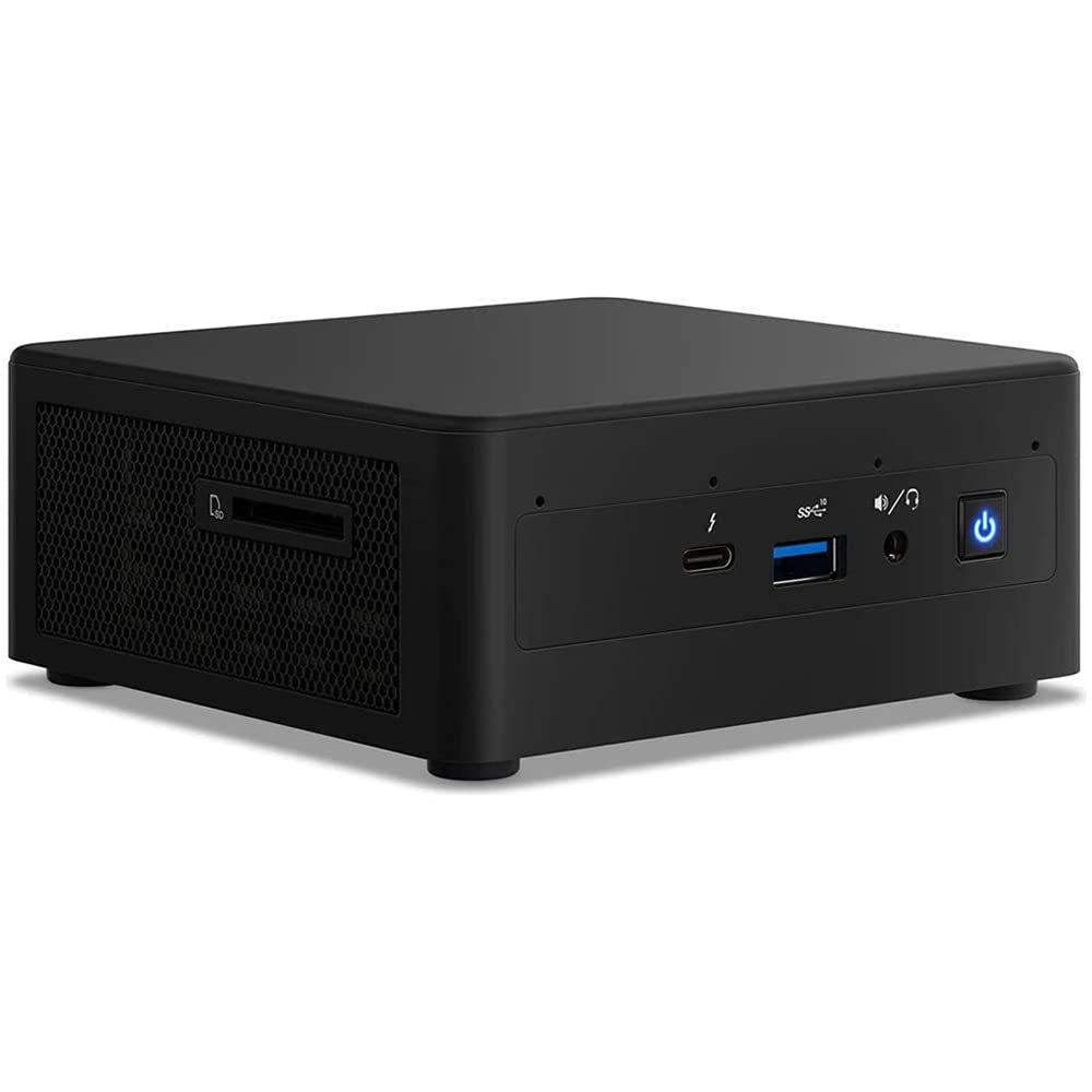 Intel NUC BXNUC9i5QNX1 Home & Business Mini Desktop i5-9300H 4-Core 2.40GHz, RAM, UHD 630, WiFi 6, BT 5.2, HDMI, USB 3.1, SD Card, No OS w/Hub