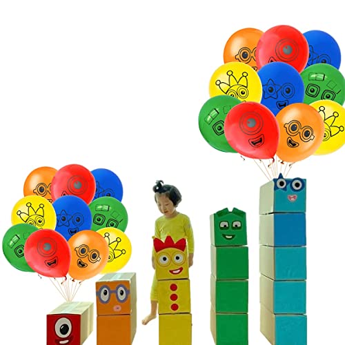 Numberblocks Birthday Party Supplies，Numberblocks Theme Party Decoration