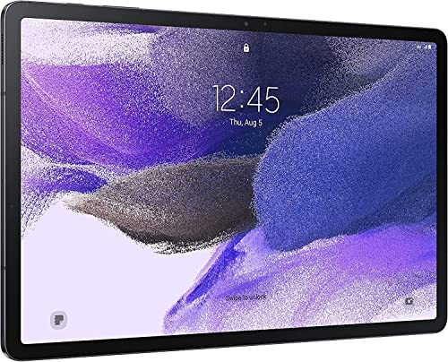 Samsung Galaxy Tab S7 FE 2021 Android Tablet 12.4” Screen WiFi 64GB S Pen Included Long-Lasting Battery Powerful Performance, Black (Renewed)