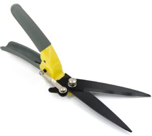 byhagern upgraded grass shears, hand grass clippers, grass trimming shears for garden, lawn edges