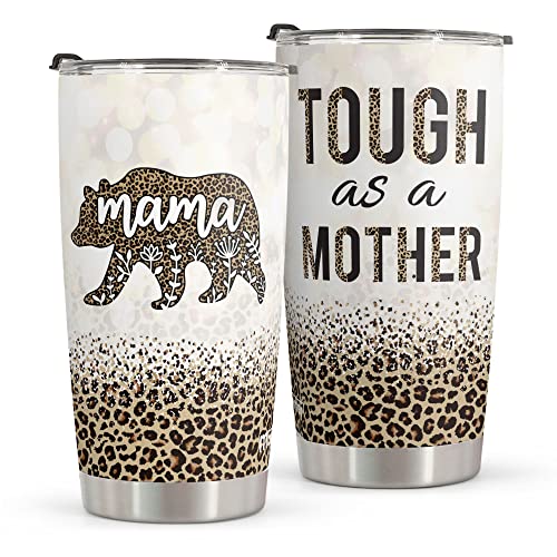 Macorner Mothers Day Gifts - Birthday Gifts for Mom Nana & Mothers Day Gifts From Daughter Son - Mom Gifts Mother's Day Christmas Gifts For Women Mom Grandma - Stainless Steel Bear 20oz Tumbler