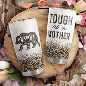 Macorner Mothers Day Gifts - Birthday Gifts for Mom Nana & Mothers Day Gifts From Daughter Son - Mom Gifts Mother's Day Christmas Gifts For Women Mom Grandma - Stainless Steel Bear 20oz Tumbler