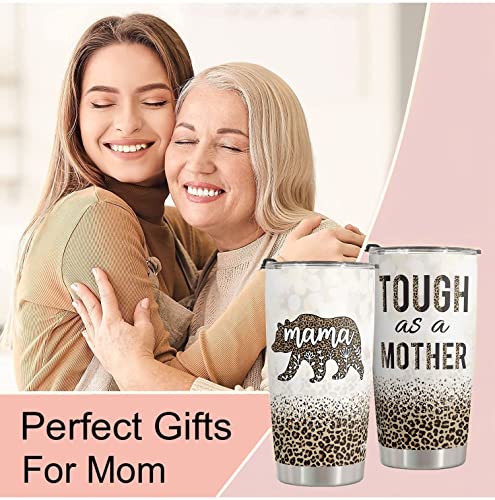 Macorner Mothers Day Gifts - Birthday Gifts for Mom Nana & Mothers Day Gifts From Daughter Son - Mom Gifts Mother's Day Christmas Gifts For Women Mom Grandma - Stainless Steel Bear 20oz Tumbler