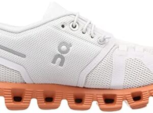 On Cloud 5 Womens (Frost/Canyon, us_Footwear_Size_System, Adult, Women, Numeric, Medium, Numeric_6_Point_5)