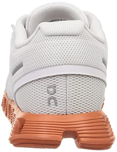 On Cloud 5 Womens (Frost/Canyon, us_Footwear_Size_System, Adult, Women, Numeric, Medium, Numeric_6_Point_5)