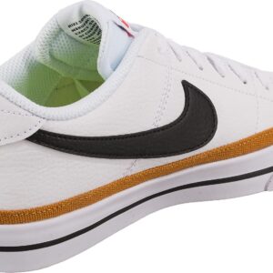 Nike Womens Court Legacy (White Black Desert Ochre, us_Footwear_Size_System, Adult, Women, Numeric, Medium, Numeric_8_Point_5)