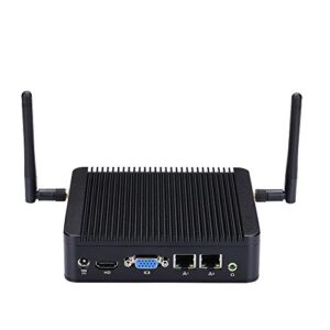 kettop barebones firewall appliance mi3317 intel core i5 processor up to 2.6 ghz (barebone wifi) dual lan firewall micro appliance vpn router network security industrial mini pc