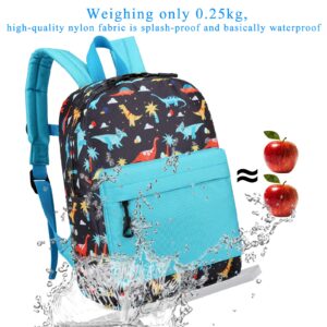 Vanaheimr Kid Backpack for School Bag Dinosaur Toddler Backpack Preschool Book Bag Infant Kindergarten Bag Nursery Lunch Box Boy