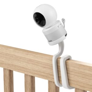 koroao baby monitor mount for vtech vm5463/rm5764hd /rm5864hd/ rm7764hd/bm3800/bm4700/ bm5600/ bm5700 baby monitor versatile twist mount without tools or wall damage