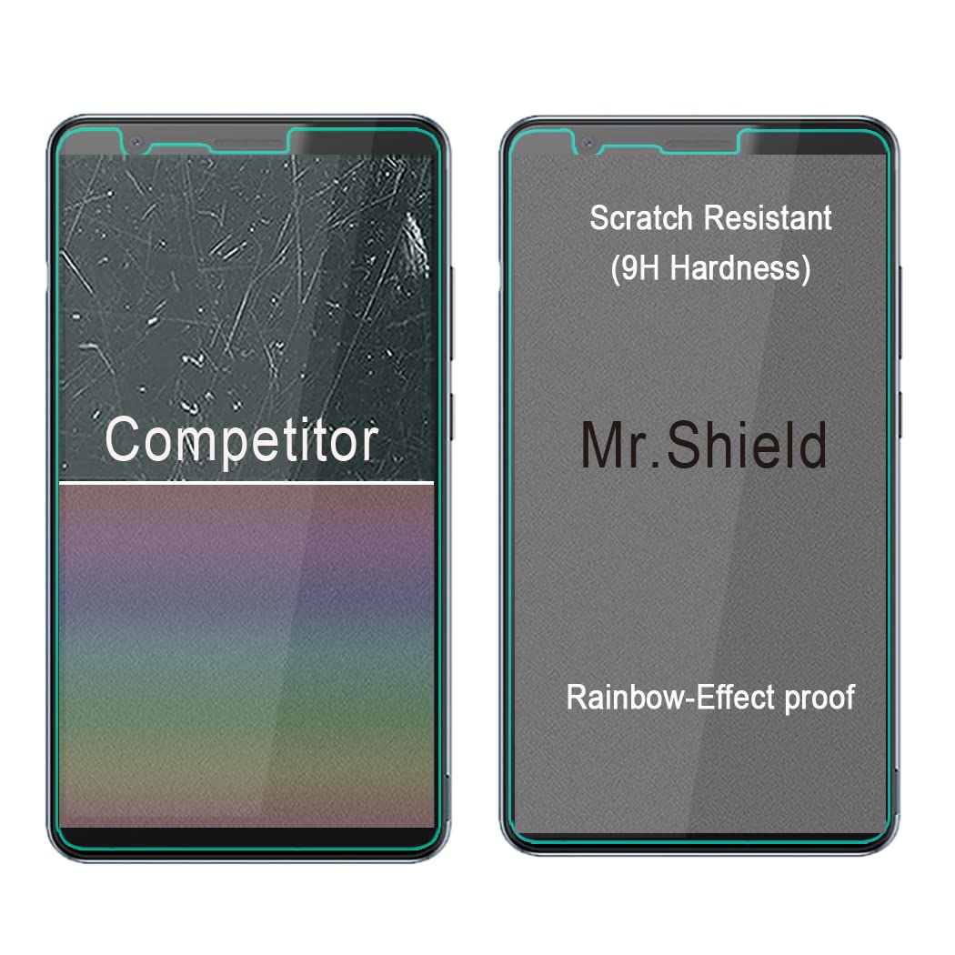 Mr.Shield [3-Pack] Designed For ZTE Blade L210 / ZTE Blade A31 Plus [Tempered Glass] [Japan Glass with 9H Hardness] Screen Protector with Lifetime Replacement