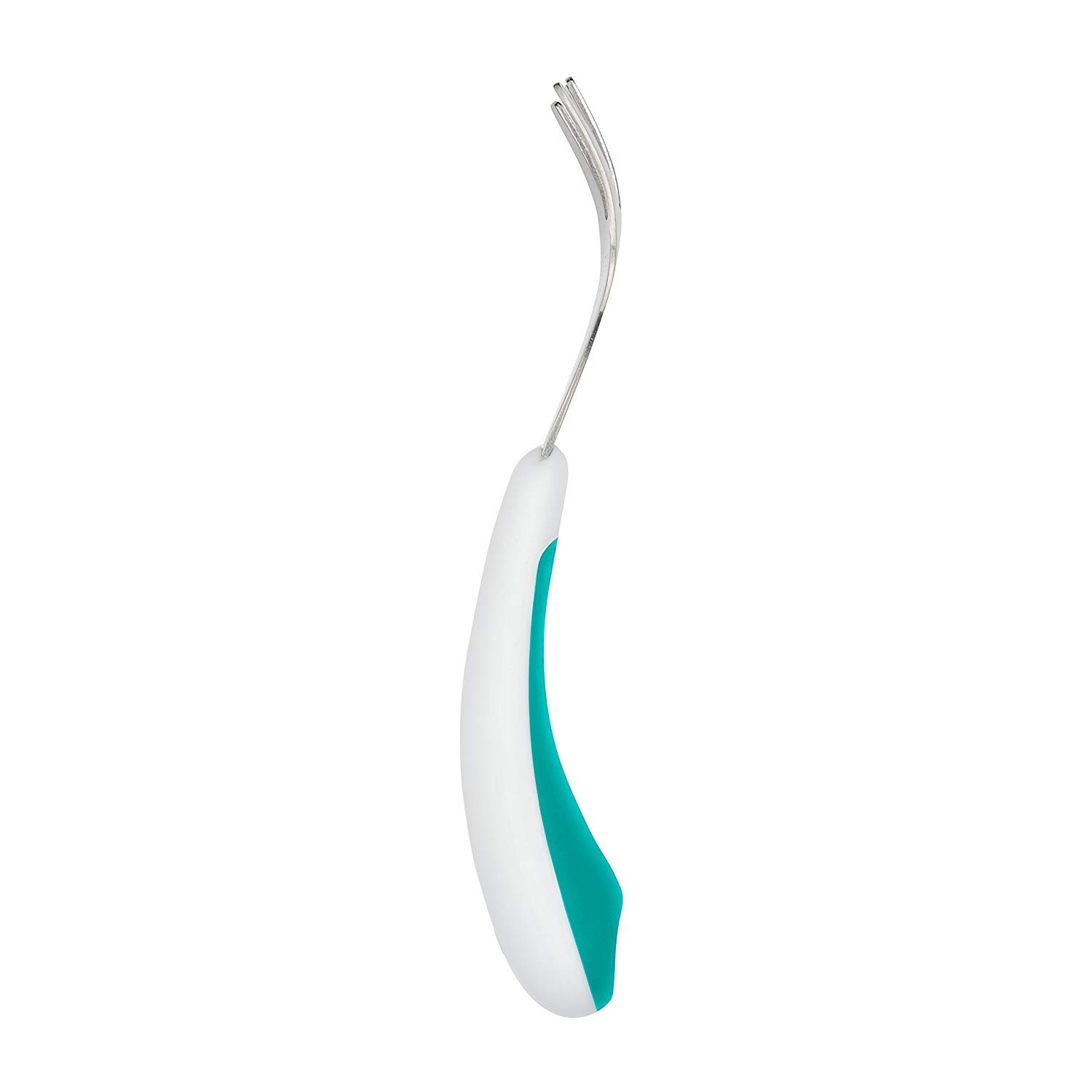 OXO Tot Training Fork and Spoon Set, Teal, 2-Pack