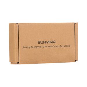 SUNYIMA 10Pcs 5.5V 80mA Mini Solar Panels 2.36"x2.36" for Solar Power Mini Solar Cells DIY Electric Toy Materials Photovoltaic Cells Solar DIY System Kits