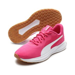 PUMA Women's TWITCH RUNNER NM Sneaker, Beetroot Purple-Puma White-Lavender Fog, 6.5