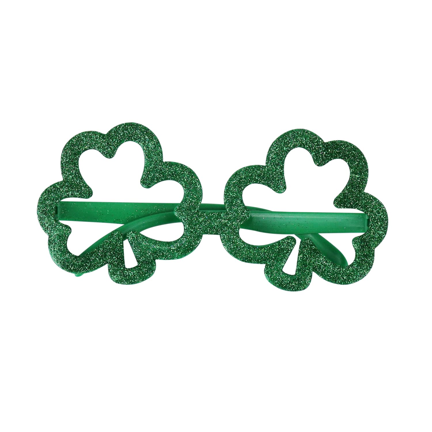 St. Patrick's Day 9pcs Costume Set, Irish Lucky Green Bow Necklace Glass Tattoo Sticker Rubby Wristbands, Carnival Hololiday Accessory Decorations