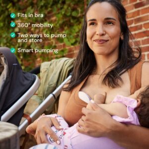 Willow 3.0 Wearable Breast Pump, Hands-Free Breast Pump, Double Electric Breast Pump with 24mm and 27mm Flange | The Only Leak Proof Wearable Pump