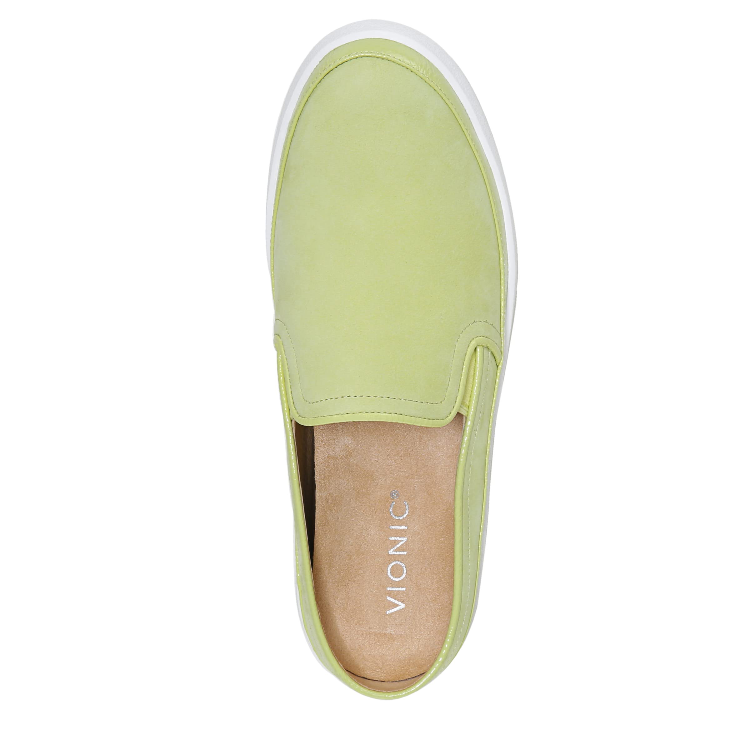 Vionic Effortless Women's Casual Supportive Slip-on S Pale Lime NBK - 9 Medium