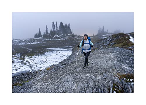 Topo Athletic Women's Trailventure 2 Comfortable Lightweight 6MM Drop Trail Running Shoes, Athletic Shoes for Trail Running, Black/Mint, Size 9