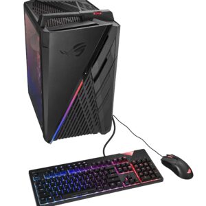 ASUS ROG Strix GA35 Gaming Desktop PC, GeForce RTX 3080, AMD Ryzen 9 5900X, 32GB DDR4 RAM, 1TB PCIe SSD + 2TB HDD, Dual Hot-Swap SSD Bays, ROG Scope & Chakram, Windows 10 Professional, GA35DX-XB989