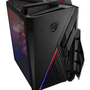 ASUS ROG Strix GA35 Gaming Desktop PC, GeForce RTX 3080, AMD Ryzen 9 5900X, 32GB DDR4 RAM, 1TB PCIe SSD + 2TB HDD, Dual Hot-Swap SSD Bays, ROG Scope & Chakram, Windows 10 Professional, GA35DX-XB989