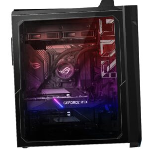 ASUS ROG Strix GA35 Gaming Desktop PC, GeForce RTX 3080, AMD Ryzen 9 5900X, 32GB DDR4 RAM, 1TB PCIe SSD + 2TB HDD, Dual Hot-Swap SSD Bays, ROG Scope & Chakram, Windows 10 Professional, GA35DX-XB989