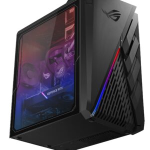 ASUS ROG Strix GA35 Gaming Desktop PC, GeForce RTX 3080, AMD Ryzen 9 5900X, 32GB DDR4 RAM, 1TB PCIe SSD + 2TB HDD, Dual Hot-Swap SSD Bays, ROG Scope & Chakram, Windows 10 Professional, GA35DX-XB989