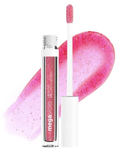 wet n wild Mega Slicks Lip Gloss | Long Lasting | Hyaluronic Acid | High Shine | Crushed Grapes