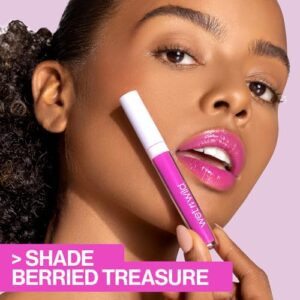 wet n wild Mega Slicks Lip Gloss | Long Lasting | Hyaluronic Acid | High Shine | Crushed Grapes