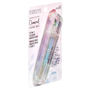 Physicians Formula Mineral Wear Diamond Mascara Clear Diamond, Dermatologist Tested, Opthahlamologist Approved, Sensitive Eyes