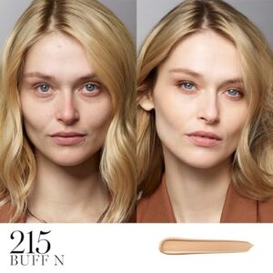 Lancôme Teint Idole Ultra Wear All Over Full Coverage Concealer - Natural Matte Finish & Lightweight Under Eye Concealer - Up To 24H Wear - 215 Buff Neutral