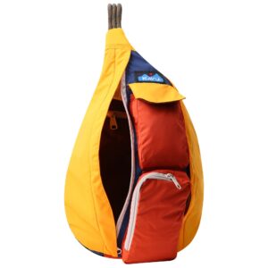 KAVU Mini Rope Sack Sling Crossbody Backpack - Sunset Shore